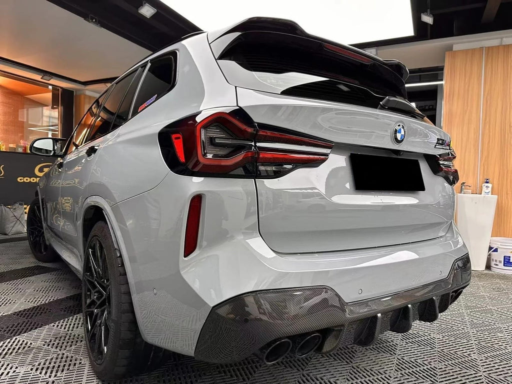 AERO CARBON - BMW X3M F97 LCI 2022+ CARBON REAR DIFFUSER MT STYLE – Aero Carbon UK