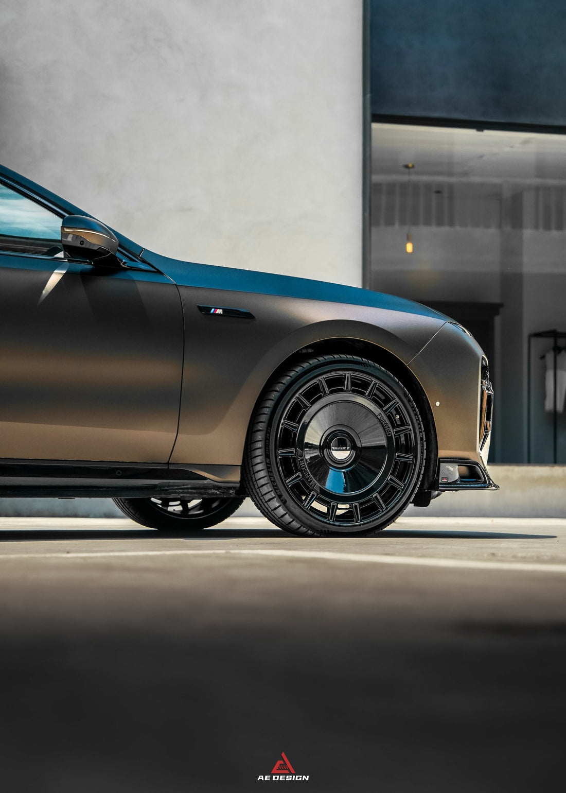 AE DESIGN - BMW 7 SERIES G70 LCI DRY CARBON FRONT LIP – Aero Carbon UK
