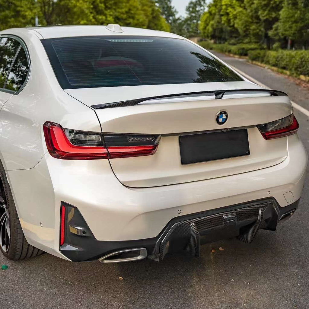 ACHEN CYBE - BMW 3 SERIES G20 LCI DRY CARBON FIBRE REAR DIFFUSER – Aero ...