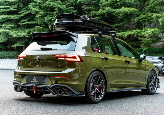 AE DESIGN - VOLKSWAGEN GOLF MK8 GTI / R LINE CARBON FIBRE REAR DIFFUSE ...