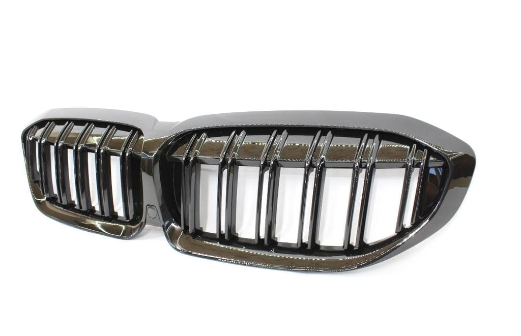 AERO CARBON - BMW 3 SERIES G20 GLOSS BLACK DOUBLE SLAT GRILL – Aero ...