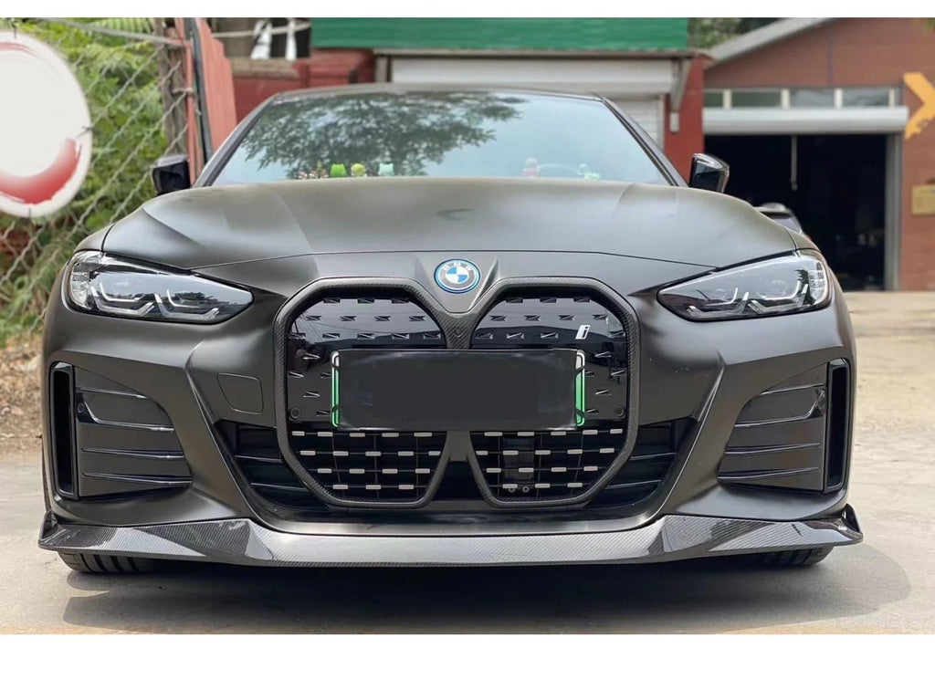 AERO CARBON - BMW i4 G26 CARBON FIBRE FRONT GRILL ADD ON – Aero Carbon UK