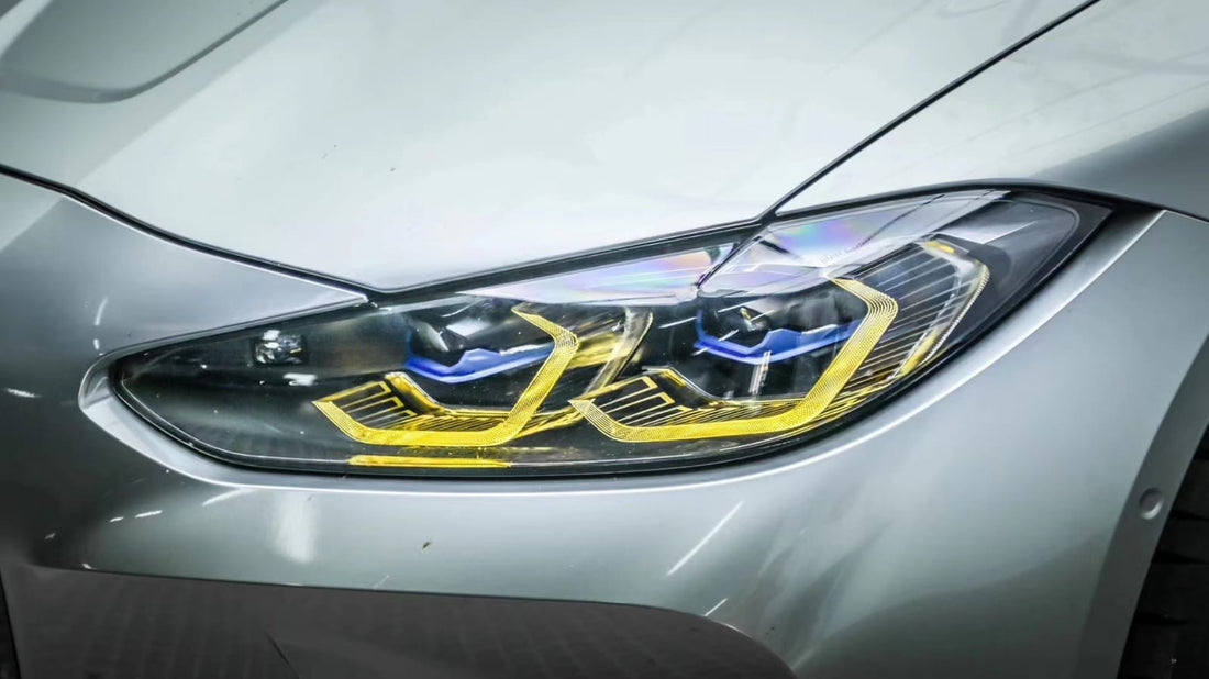 AERO CARBON - BMW M3 G80 / M4 G82 CSL YELLOW DRL LED MODULE SET – Aero ...