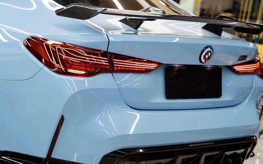 AERO CARBON - BMW M4 G82 / G22 4 SERIES CSL STYLE LASER TAIL LIGHTS ...