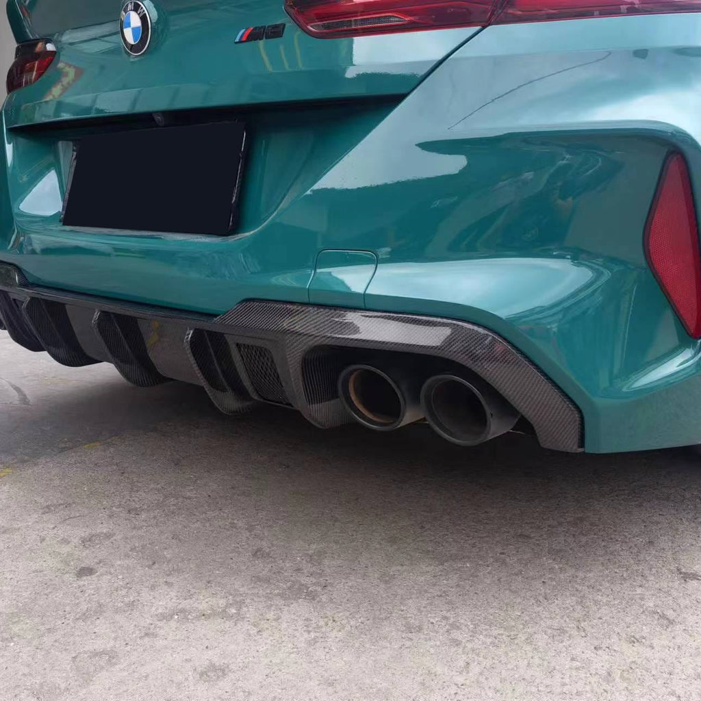 AERO CARBON - BMW M8 COUPE F92 CARBON FIBRE DIFFUSER CARBON FIBRE REAR ...