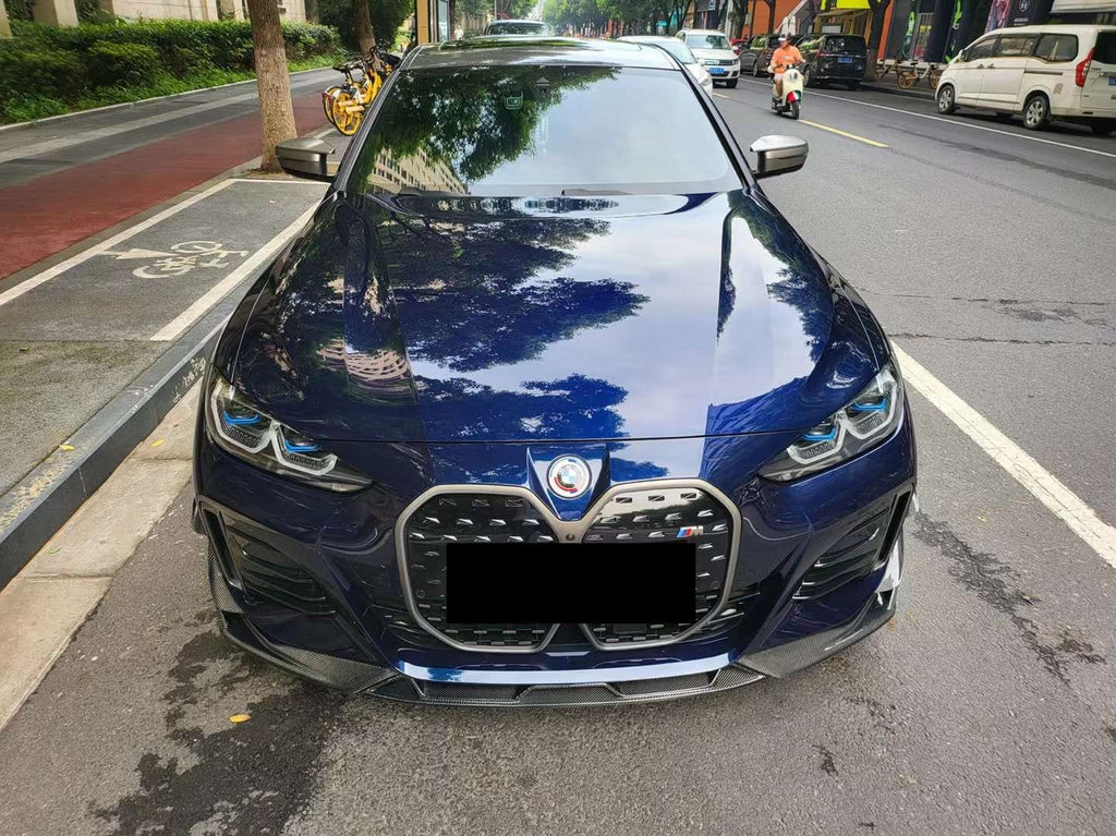 AERO DESIGN - BMW I4 G26 CARBON FIBRE FRONT LIP – Aero Carbon UK