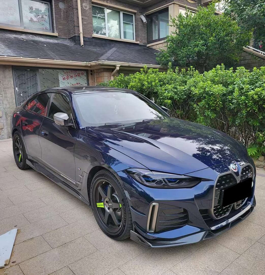 AERO DESIGN - BMW I4 G26 CARBON FIBRE FRONT LIP – Aero Carbon UK