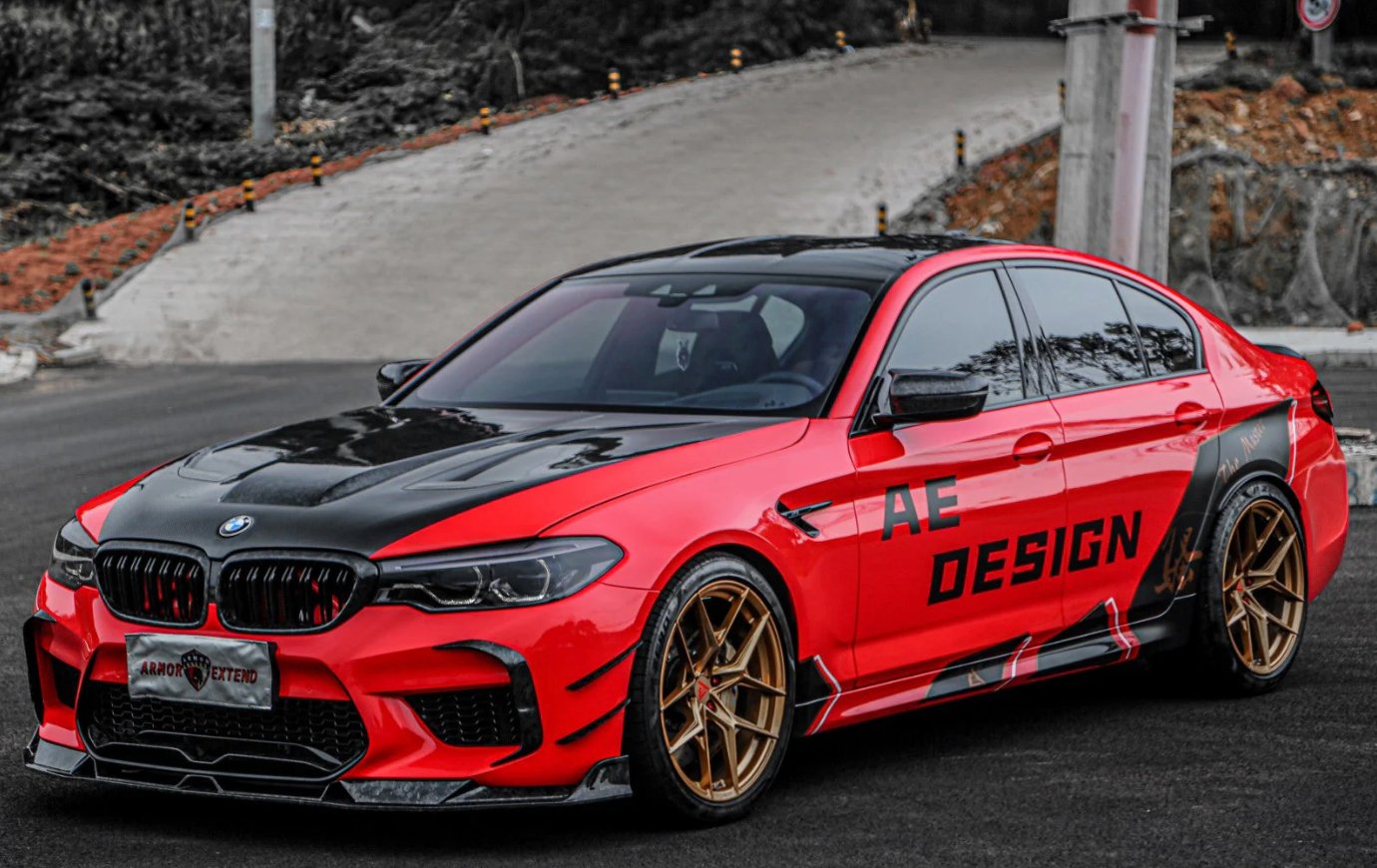 AE DESIGN - BMW M5 F90 G30 540i M550i CARBON FIBRE BONNET HOOD – Aero ...