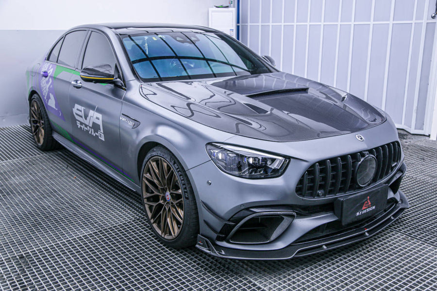 AERO DESIGN - MERCEDES W213 E63S CARBON FRONT BONNET HOOD – Aero Carbon UK