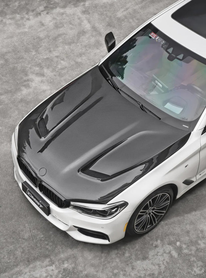 CMST - BMW M5 F90 G30 540i M550i CARBON FIBRE BONNET HOOD V2 CARBON ...