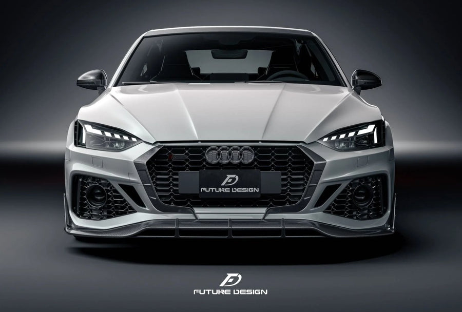 FUTURE DESIGN - AUDI RS5 B9.5 2020+ CARBON FIBRE FRONT LIP – Aero Carbon UK